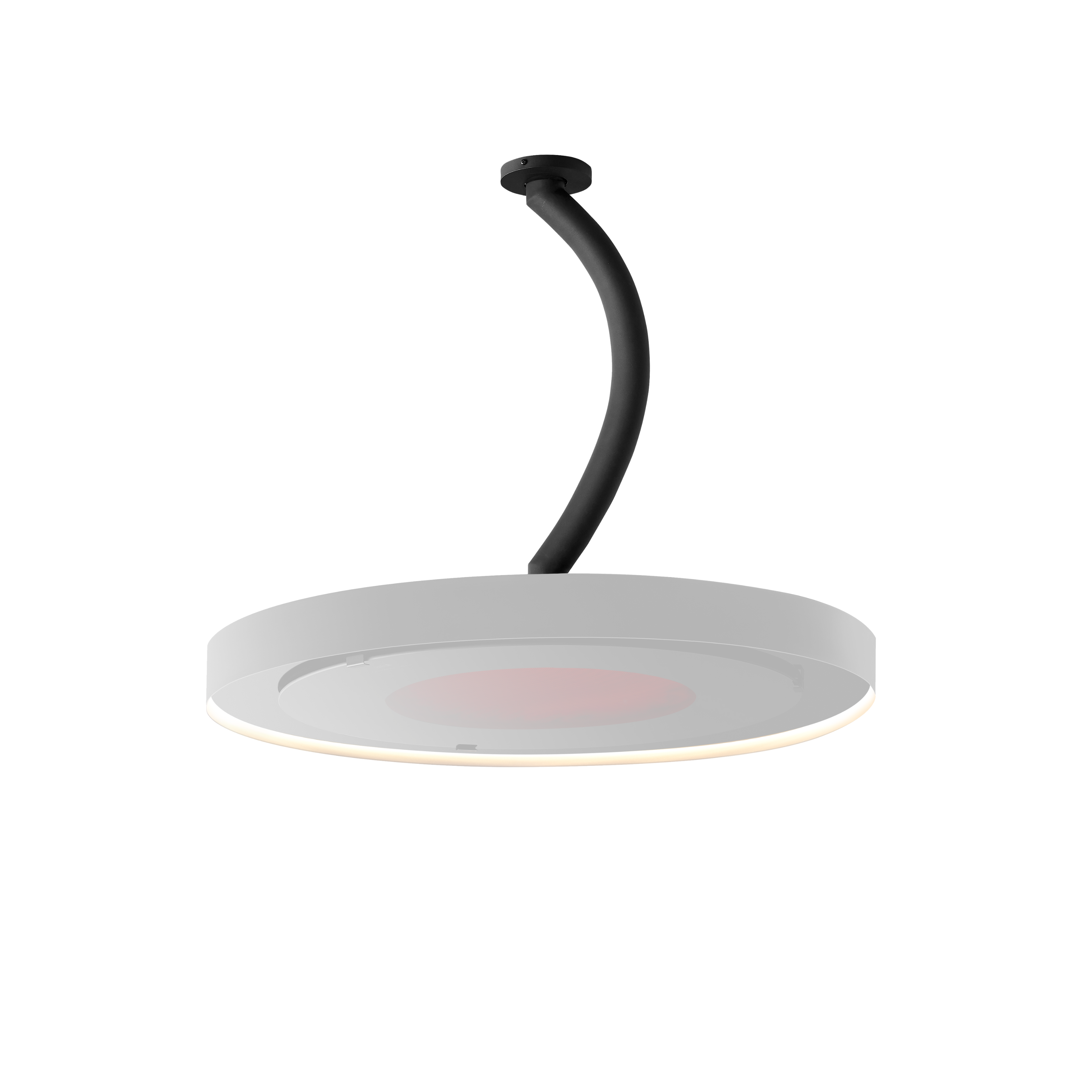 Curved Ceiling Pole Mount - Eclipse – Bromic Heating
